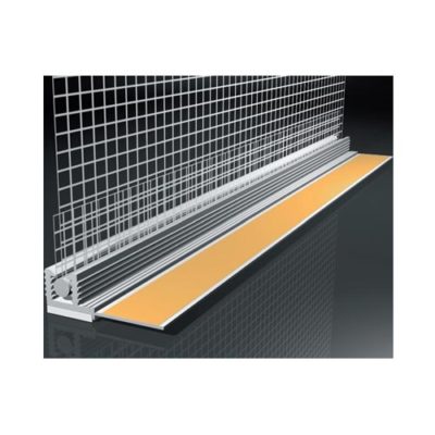 WDVS Anputzleiste mit Gewebe EKO PVC | 300 cm | 9 mm