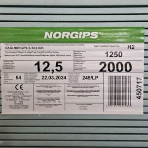 KNAUF GKF FIREBOARD Gipskartonplatte | Brandschutzplatte | 15 x 1250 x ...